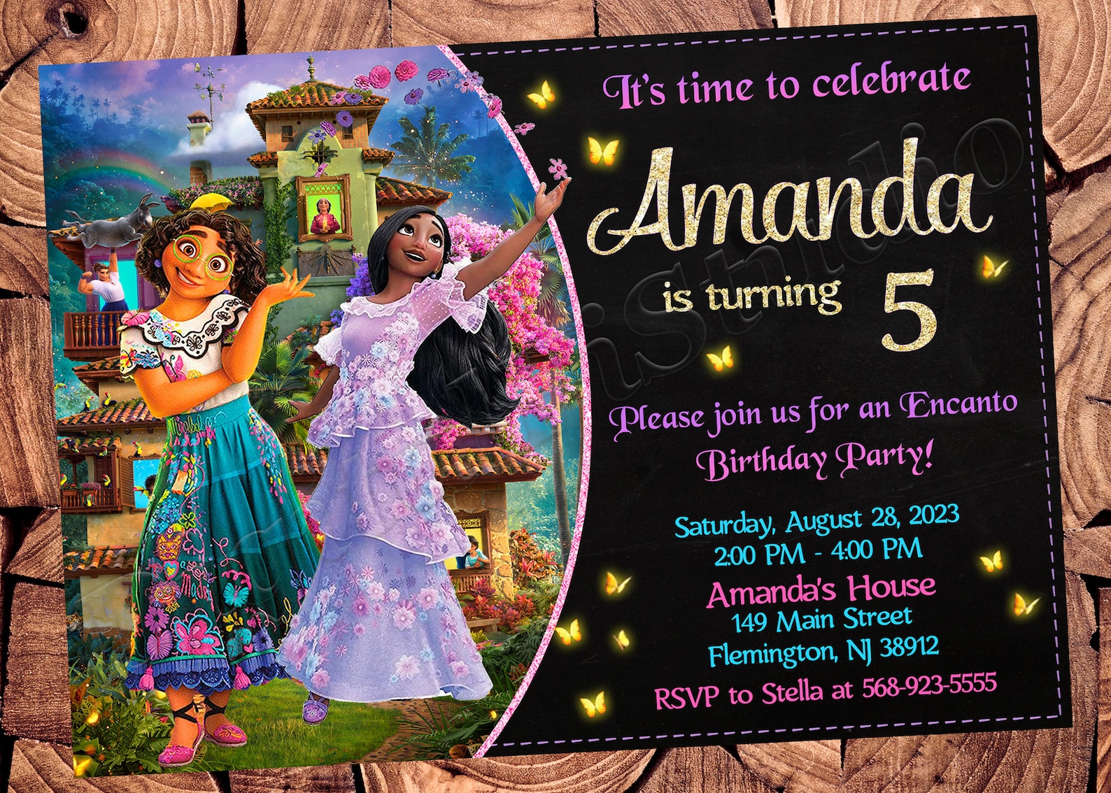 Encanto Invitation Encanto Birthday Encanto Party Encanto Invite ...