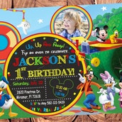 Mickey Mouse Clubhouse Invitation Mickey Mouse Invitation Mickey Mouse