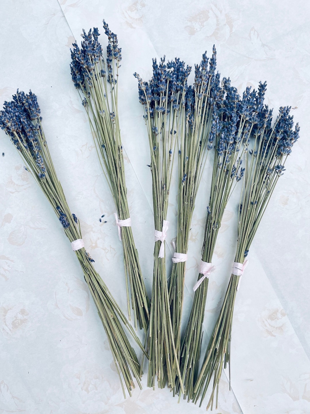 25 Stems Lavender/ Dried Lavender Bunches / Dried Flowers/ Boho Decor ...