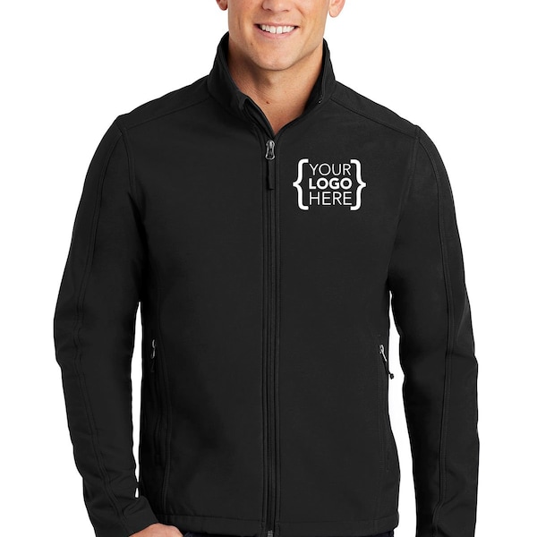 Embroidery Soft Shell Jacket - Etsy