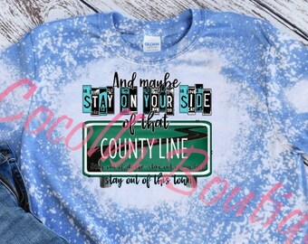 County Shirt | Etsy
