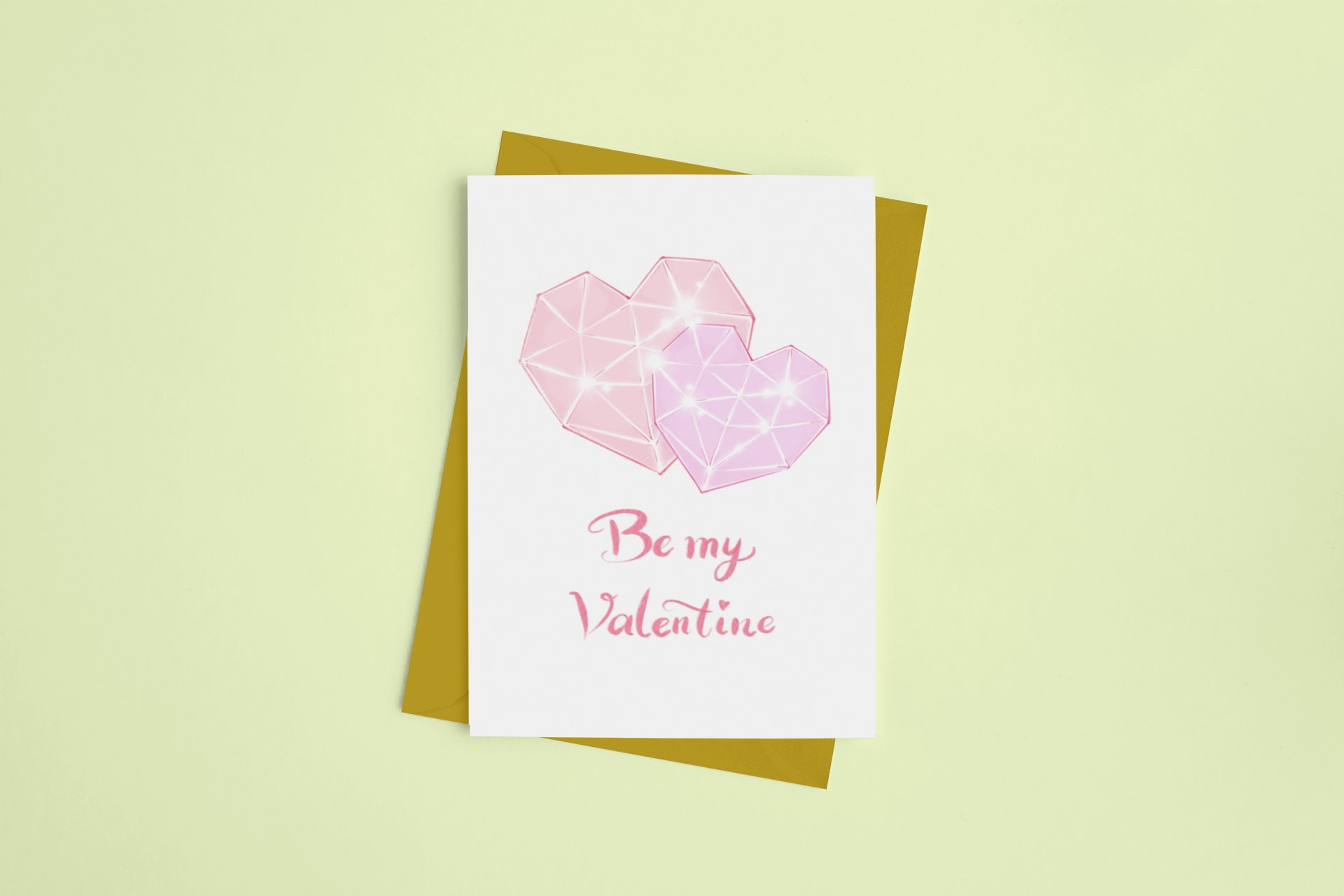Paper Paper & Party Supplies Love Cards Be My Valentine Handmade ...