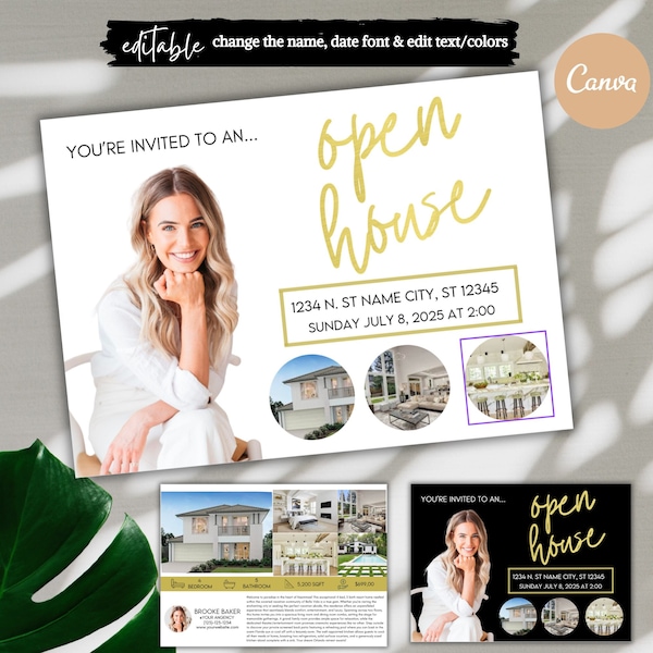 Open House Card - Etsy