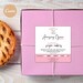 Editable Bakery Label Template: Custom Cookie Ingredients (digital ...