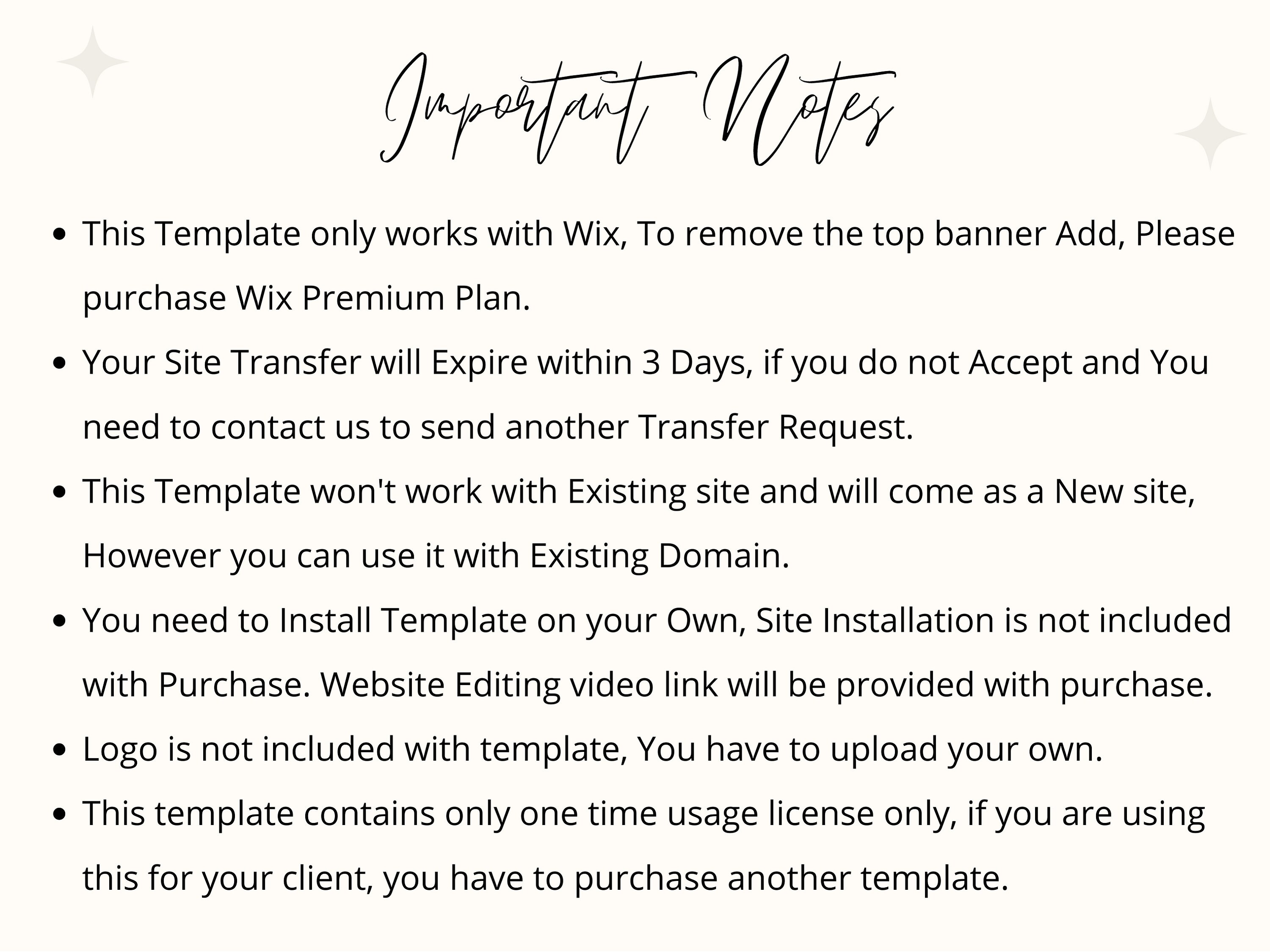 Wix Website Template, Coaching Website Template, Wix Social Media ...