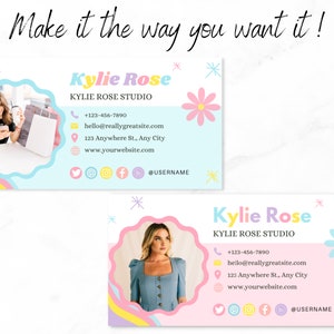 Email Signature Template Canva Rainbow Business Email - Etsy