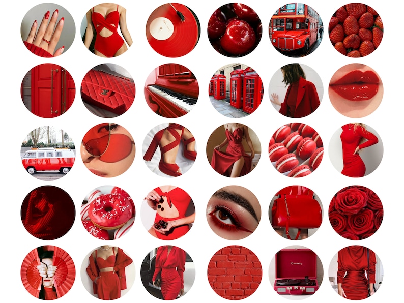 90 Red Instagram Highlight Covers, Instagram Story Highlights ...