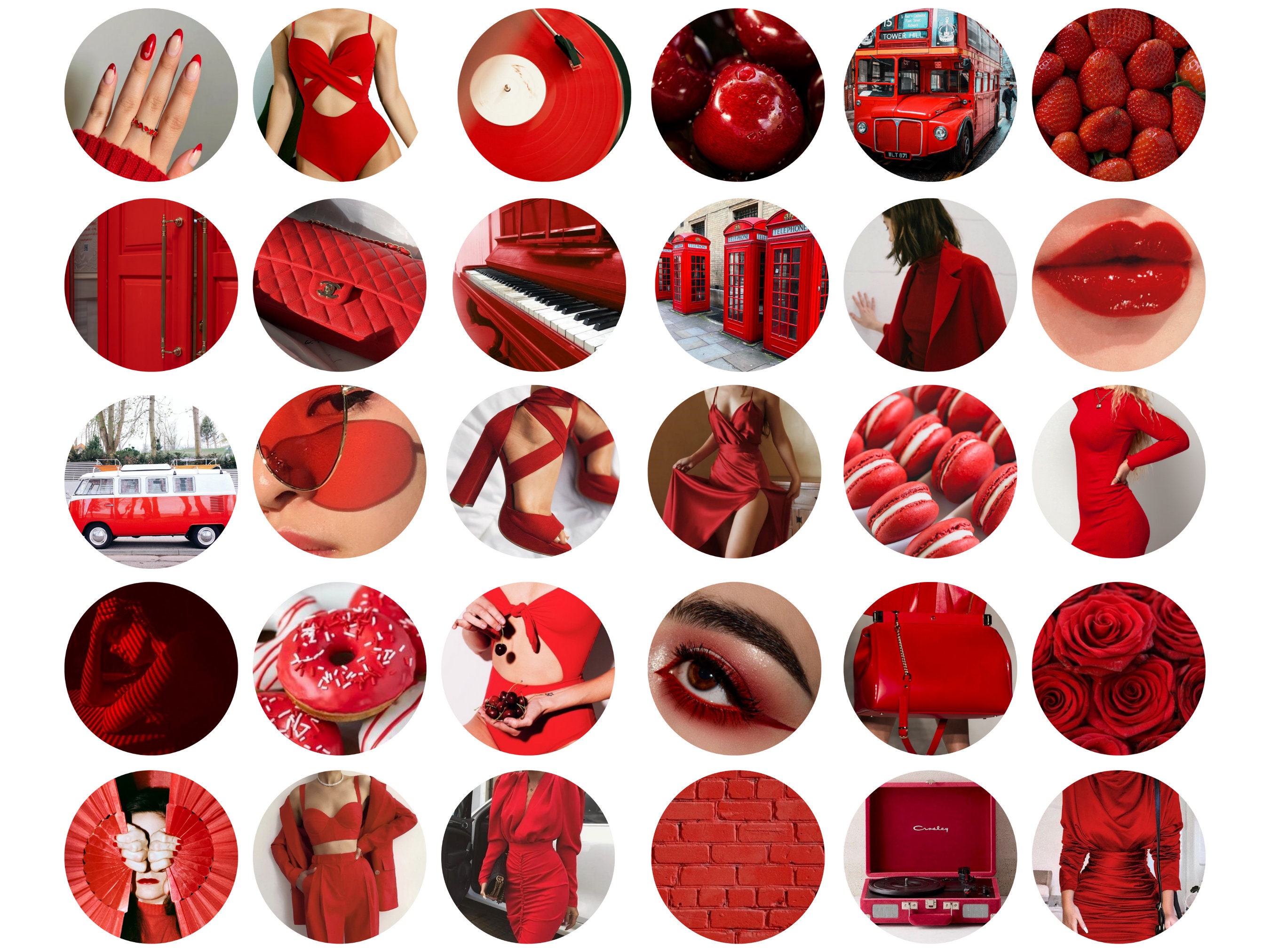 90 Red Instagram Highlight Covers, Instagram Story Highlights ...