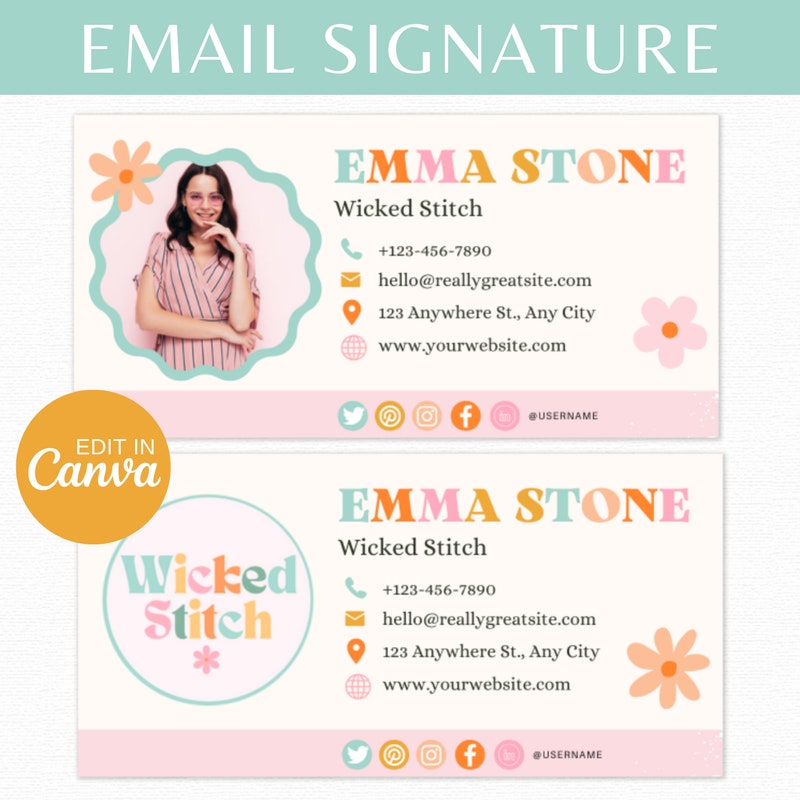 Email Signature - Etsy