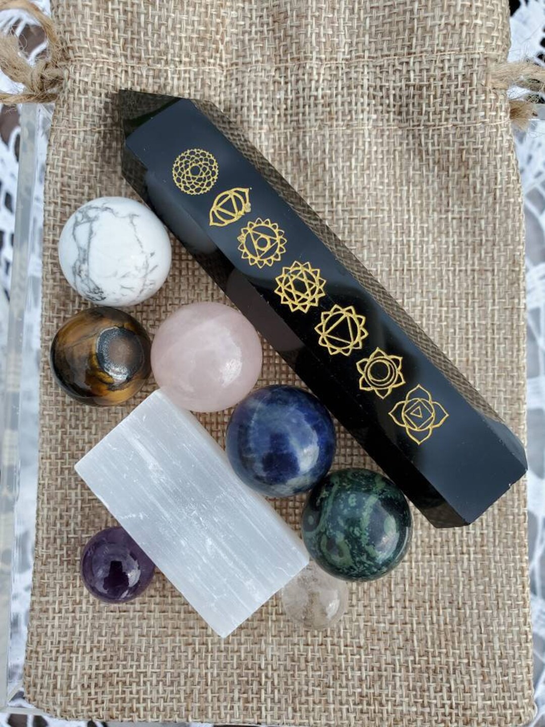 Complete Starter Chakra Bag - Etsy