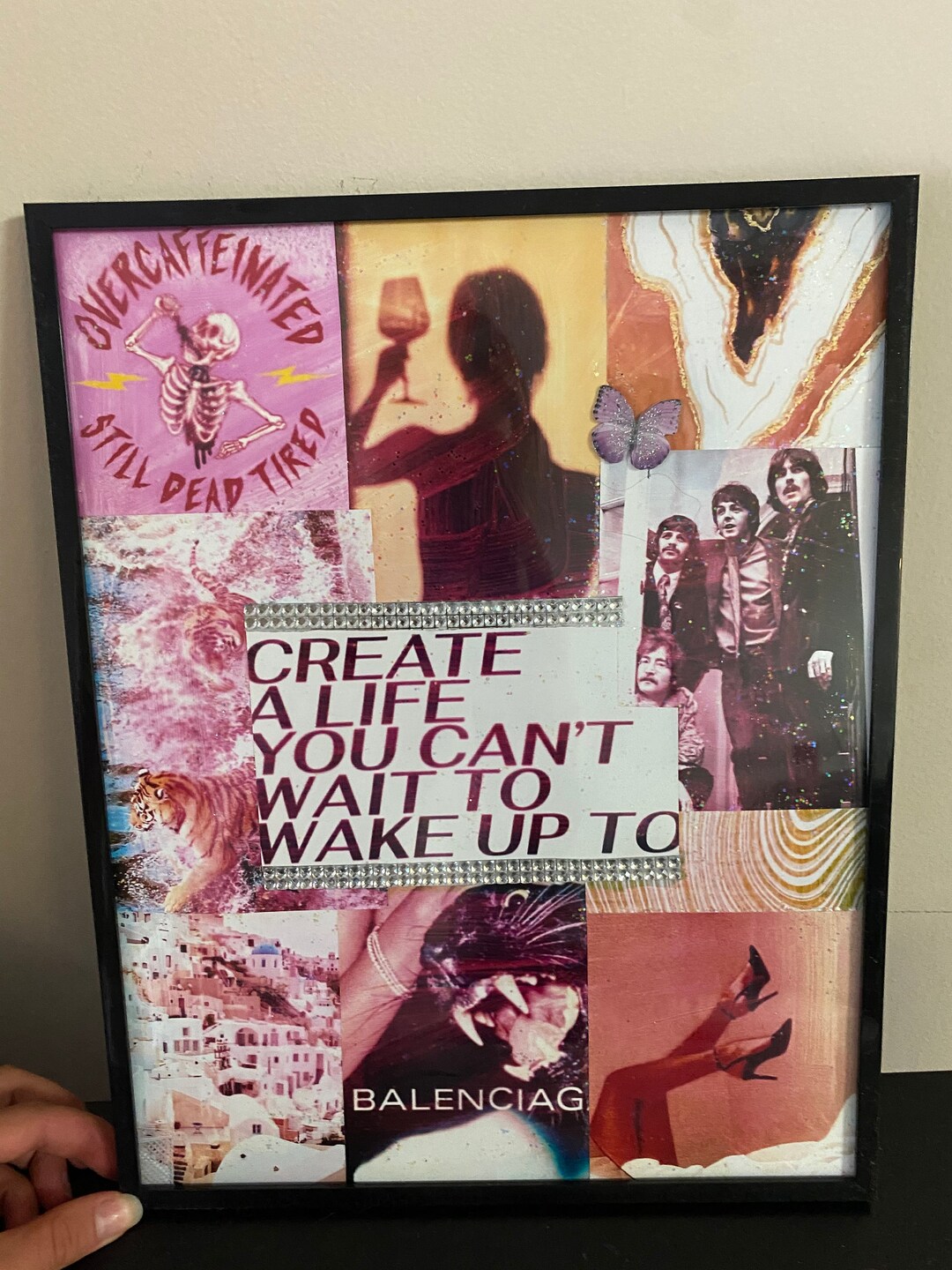 Pink Themed Mood Board - Etsy