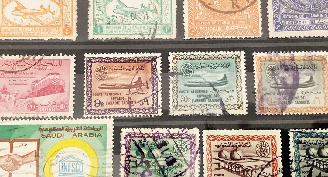 Saudi Arabia Stamps: 1934-1974 Vintage Collection - Etsy