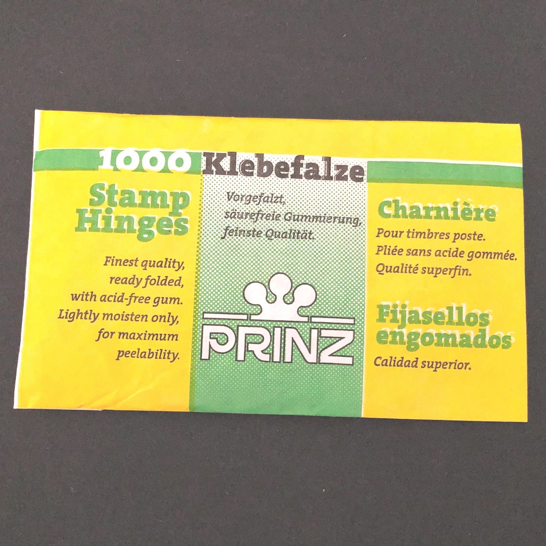 Prinz Stamp Hinges: 1000 Ready Folded Hinges, Unopened Packet - Etsy
