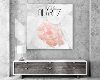 Rose Quartz Poster - Etsy