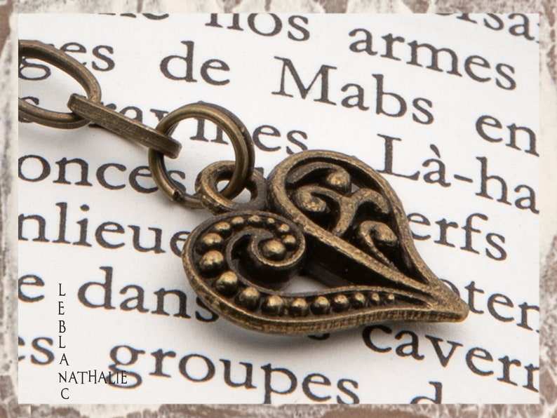 Arthur RIMBAUD Bronze Bracelet Butterfly Connectors Literary Jewel Rose ...