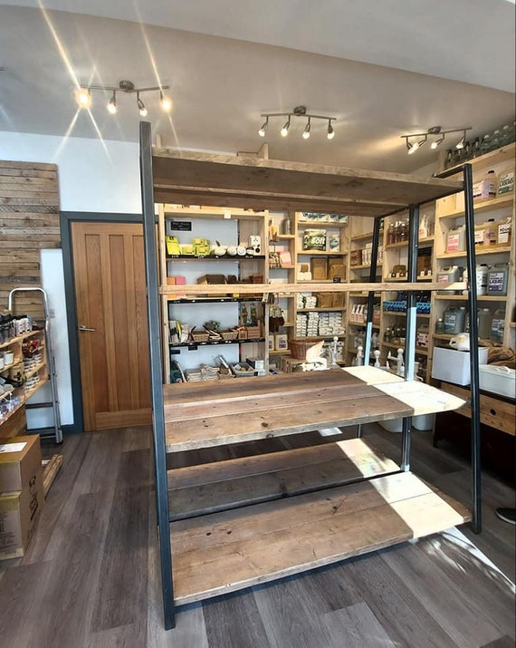 Custom Shop Display Unit Hand Made Metal Frame - Etsy UK