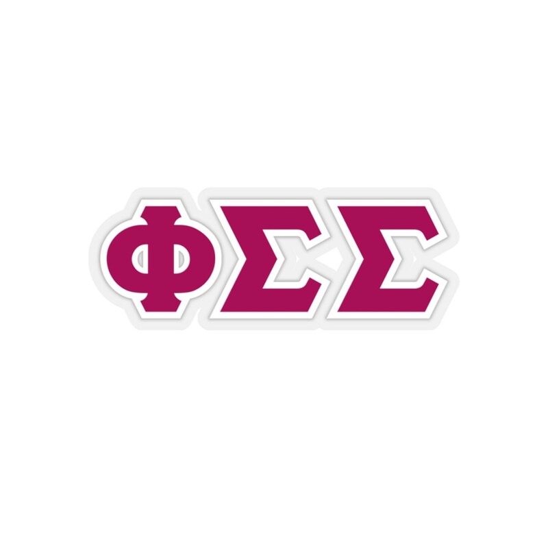 Phi Sigma Sigma Decal - Etsy