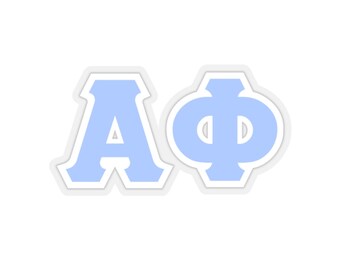Blue Alpha Phi Stickers - Etsy