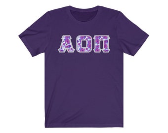 Alpha Omicron Pi Letters - Etsy