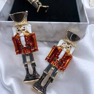 The Nutcracker Enamel Brooch - Etsy