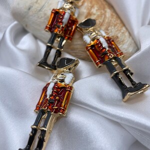 The Nutcracker Enamel Brooch - Etsy