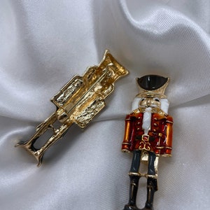 The Nutcracker Enamel Brooch - Etsy