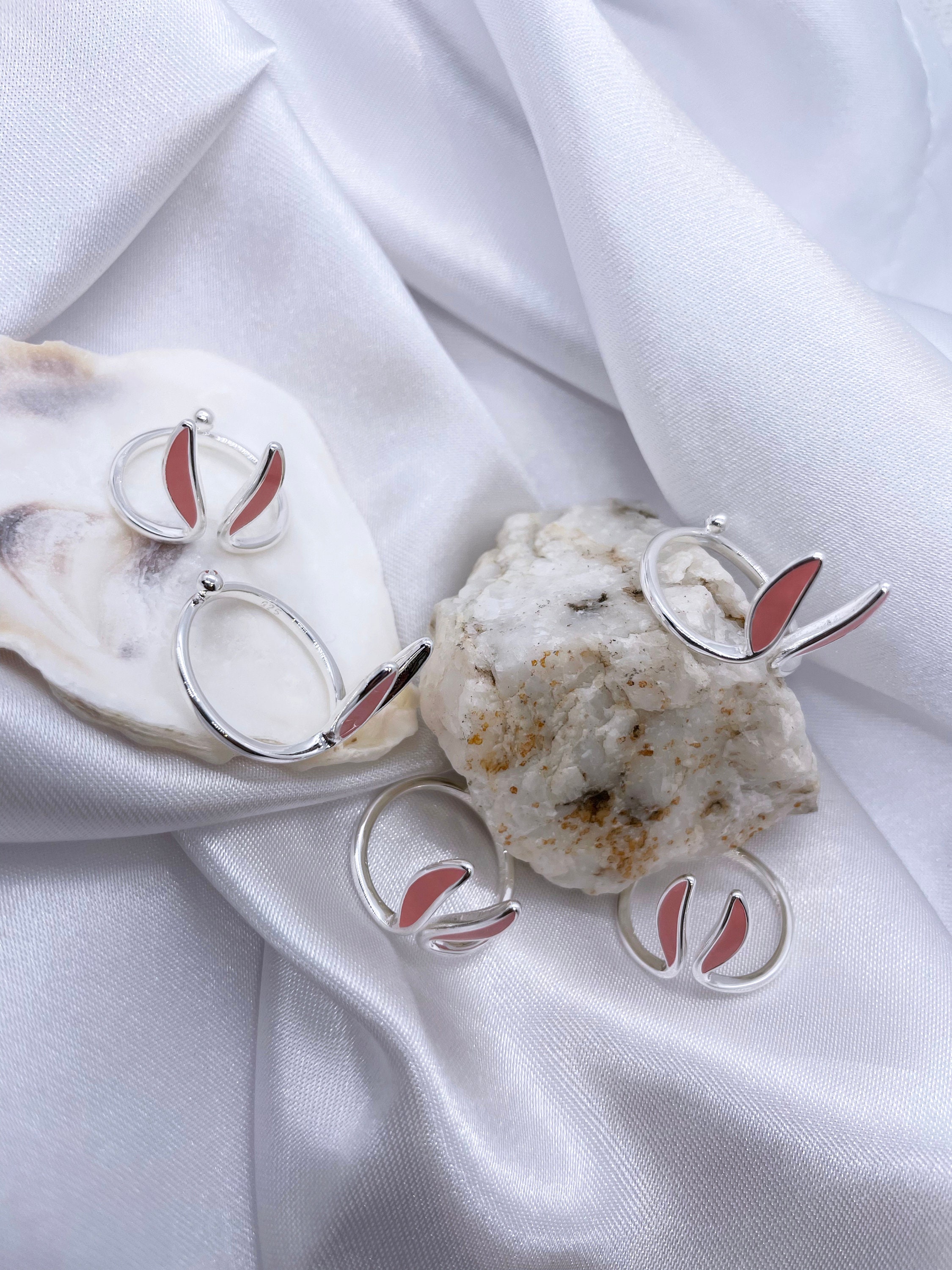 Rabbit Bunny Ears Adjustable Silver Ring - Etsy