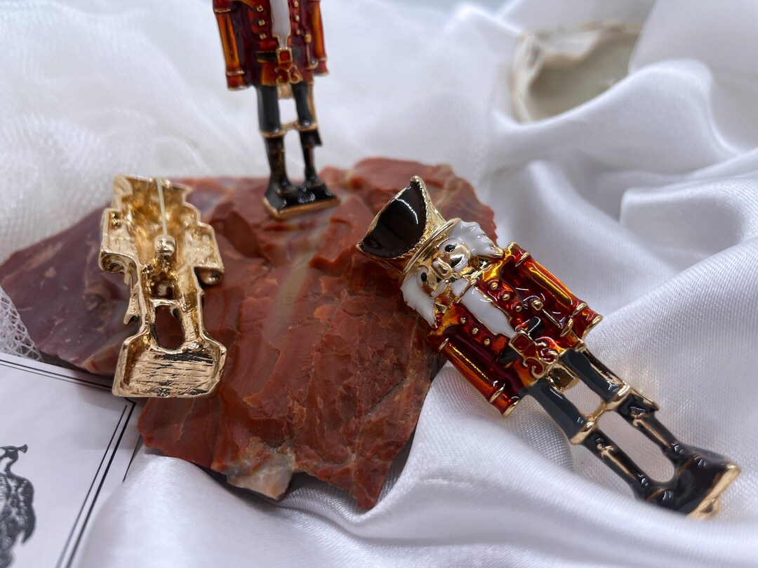 The Nutcracker Enamel Brooch - Etsy
