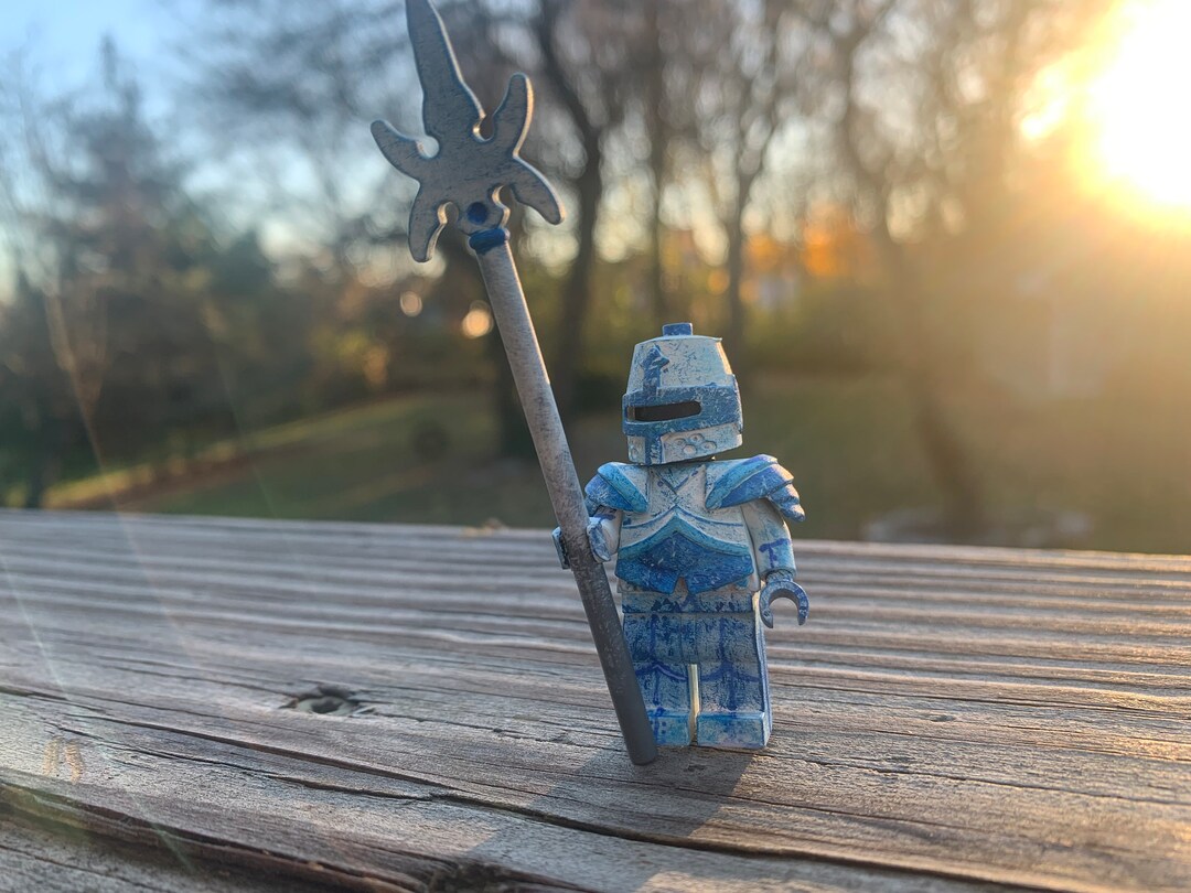 Medieval "the Winter Wonderer" Custom Knight, Made With Genuine LEGO ...