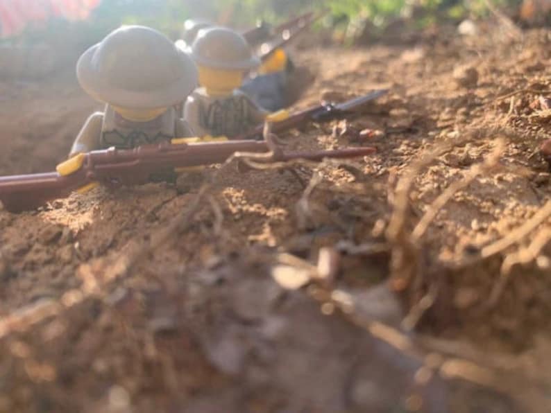 Custom War Figure Made With Genuine LEGO® (ww1, Ww2, Medieval, Vietnam ...