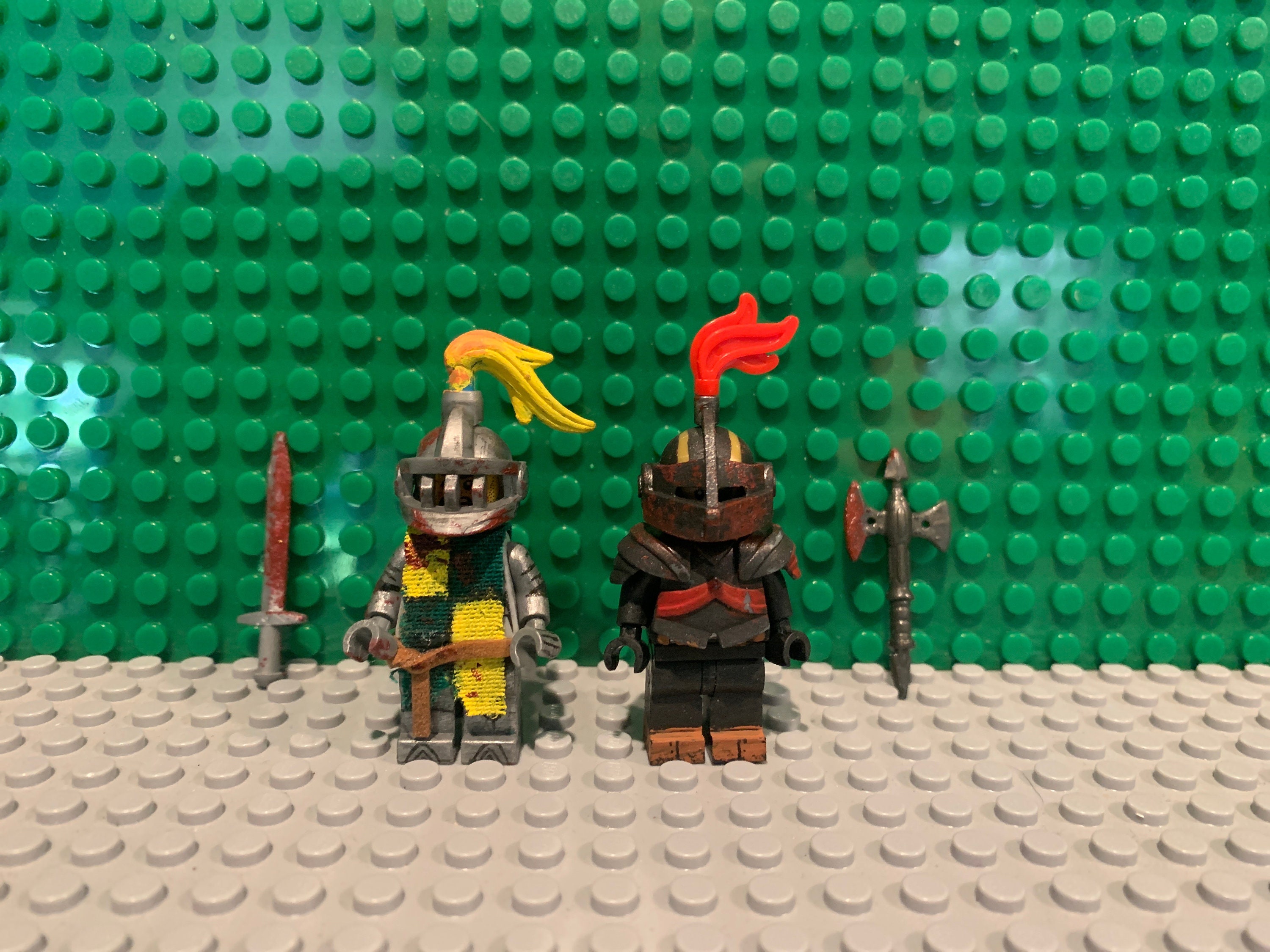 Custom Medieval Diorama “end of the King’s Reign” Made With Genuine ...