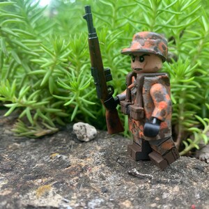 Ww2 German Eichenlaubmuster Camouflage Rifleman Made With Genuine LEGO ...