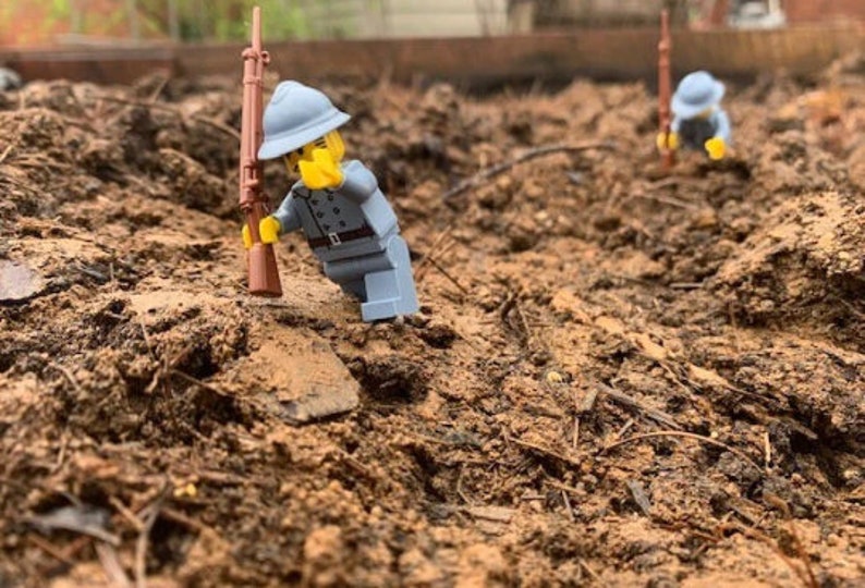 Custom War Figure Made With Genuine LEGO® (ww1, Ww2, Medieval, Vietnam ...