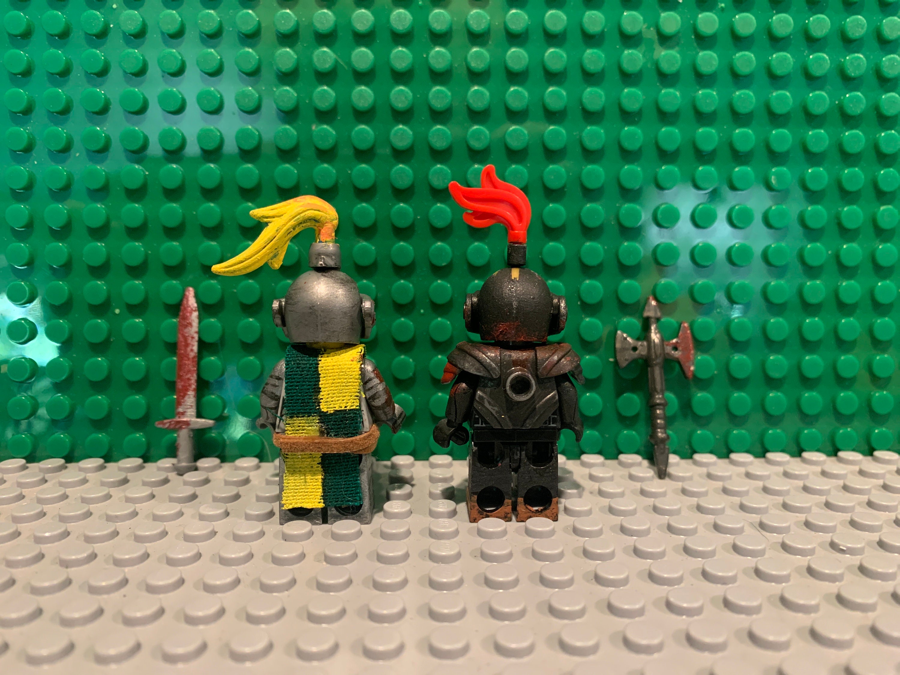 Custom Medieval Diorama “end of the King’s Reign” Made With Genuine ...