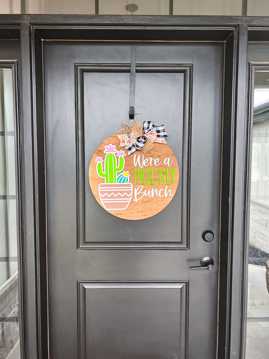 Laser Cut Front Door Decor | Funny Welcome Sign | 3D Door Hang | Funny ...