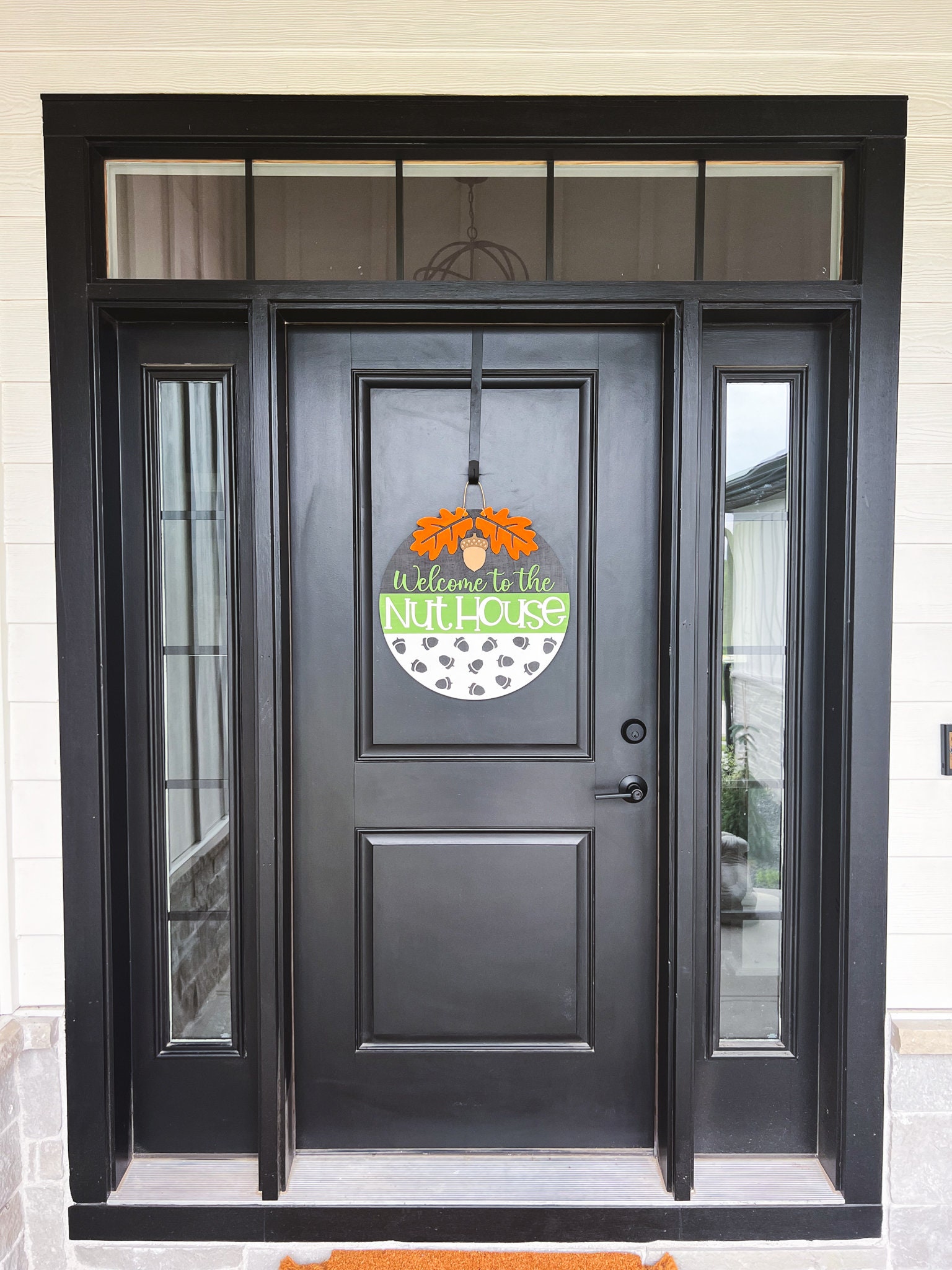 Laser Cut Front Door Decor | Funny Welcome Sign | 3D Door Hang | Funny ...