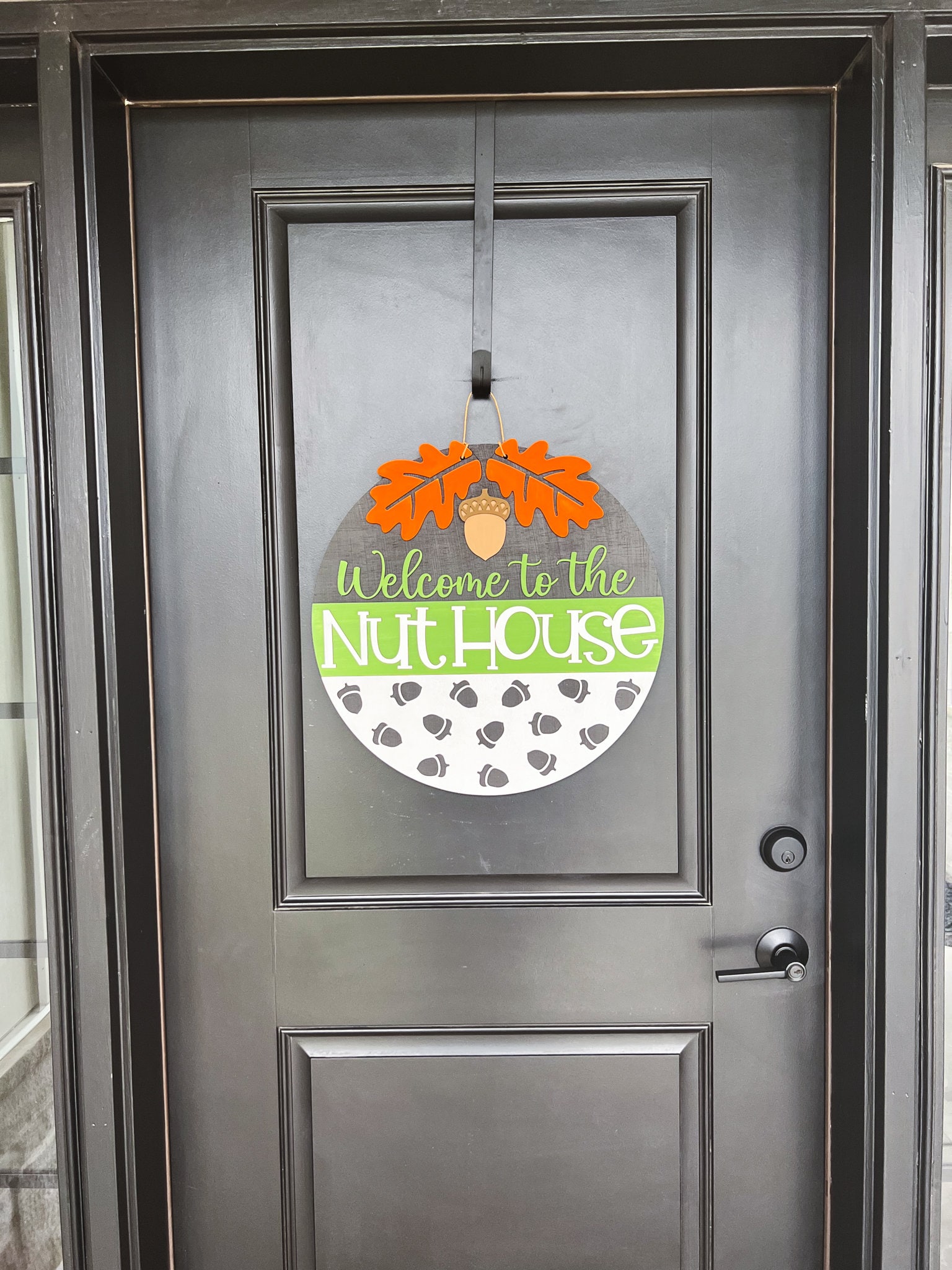 Laser Cut Front Door Decor | Funny Welcome Sign | 3D Door Hang | Funny ...