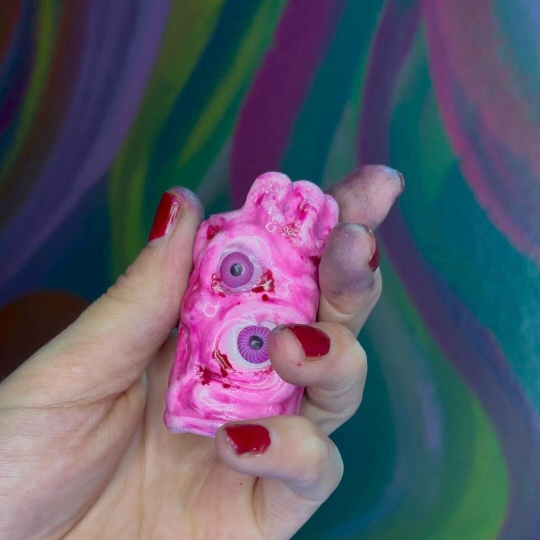 Gore MINI Lighter Case With Guts/brains and Eyeballs - Etsy