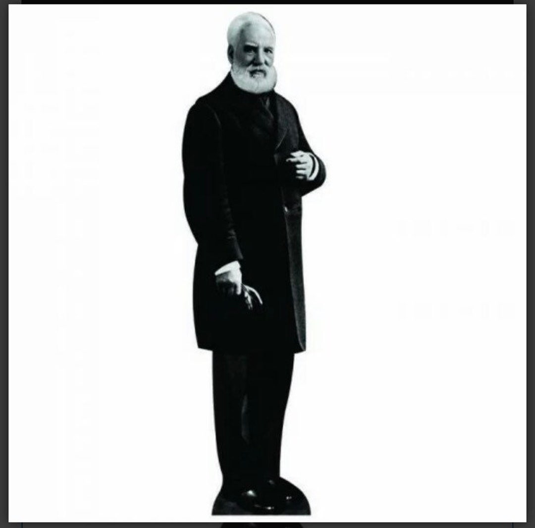 Alexander Graham Bell Life Size Cardboard Cutout FREE SHIPPING - Etsy
