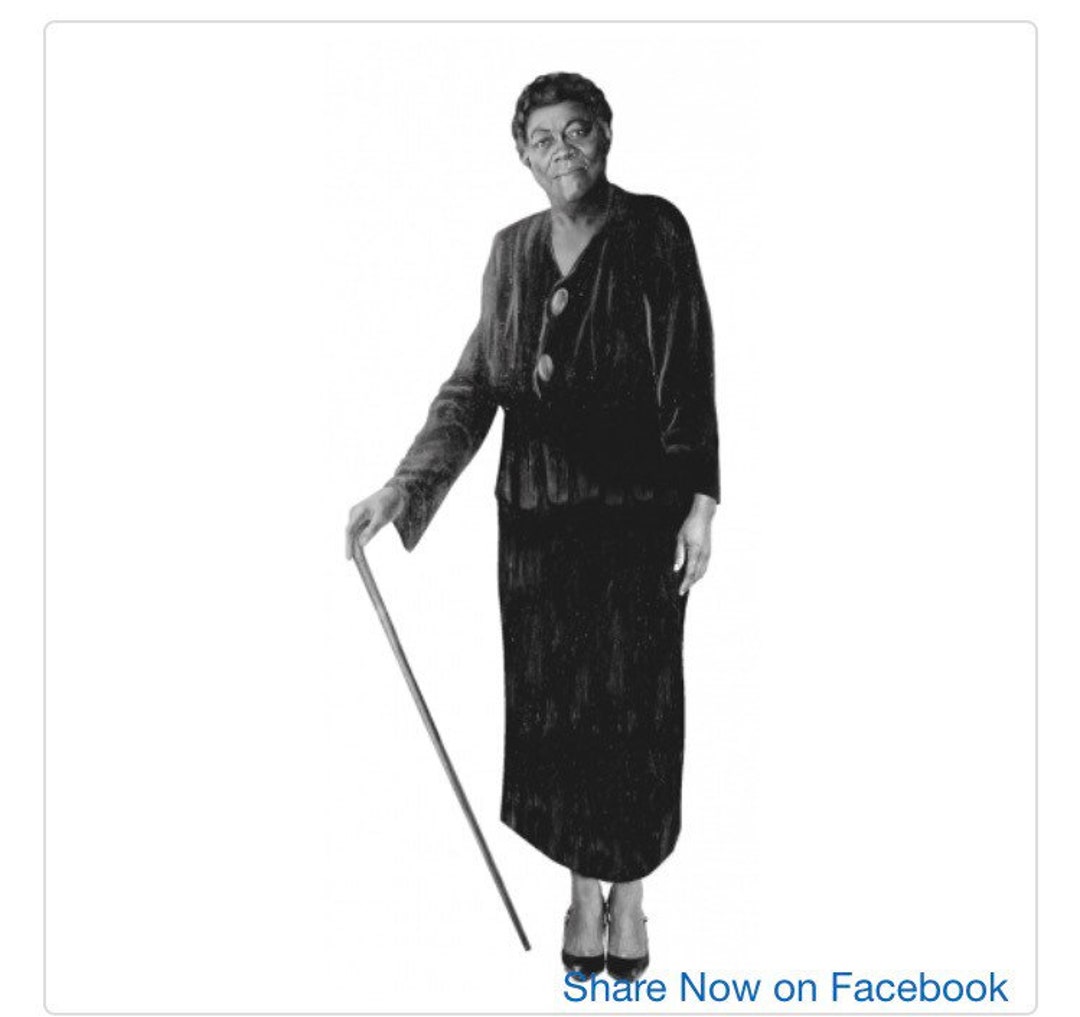 Mary Mcleod Bethune Civil Rights Activist Life Sized Cardboard Cutout ...