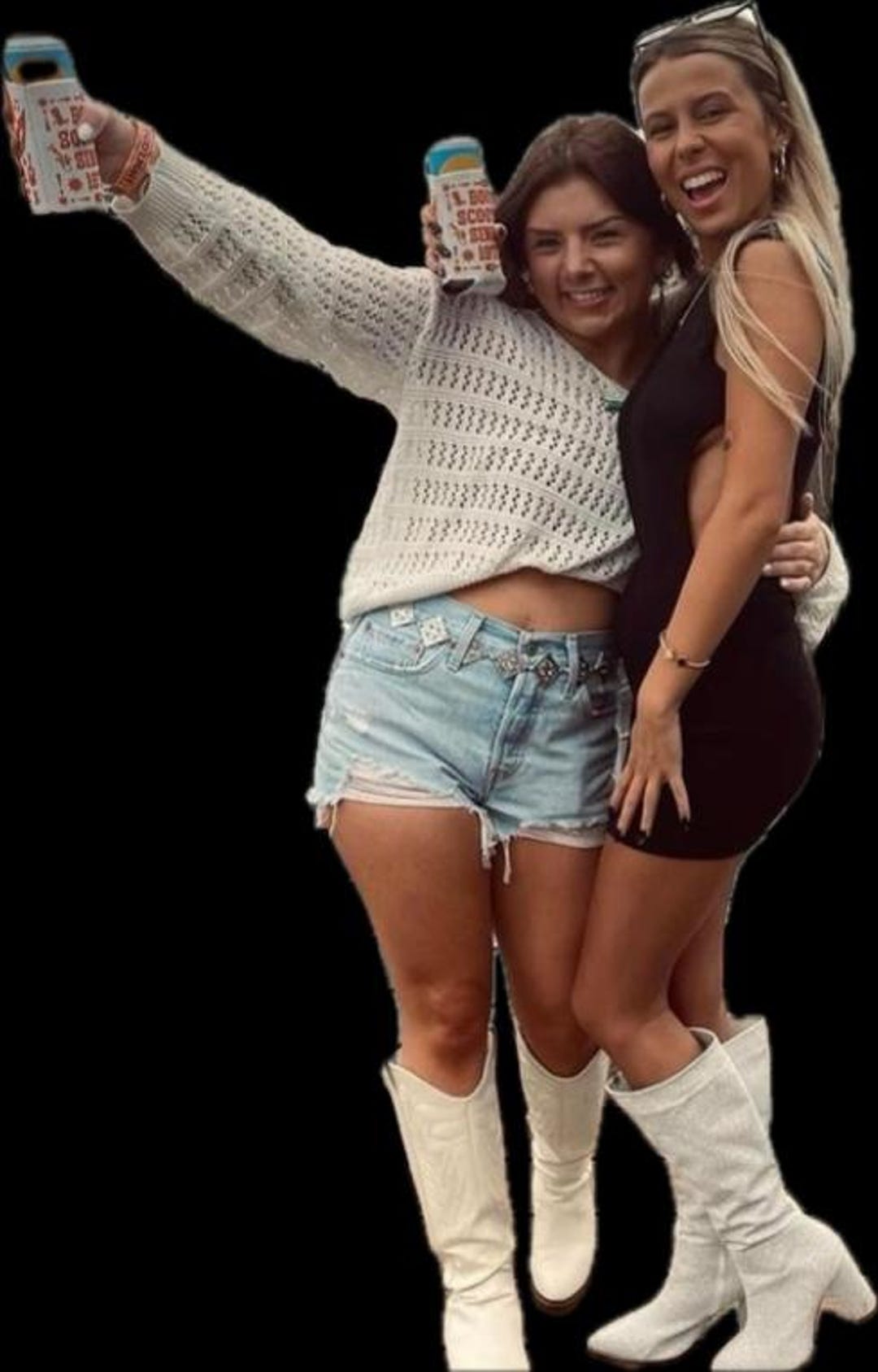 Hawk Tuah Hailey Welch and friend Life Size Cardboard Cutout - Etsy ...