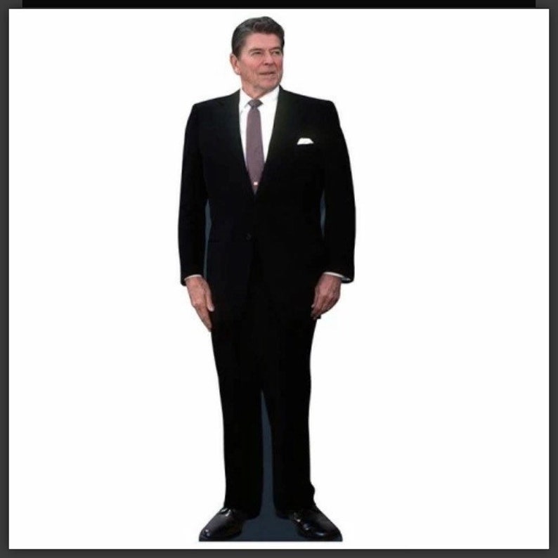 Ronald Reagan Life Size Cardboard Cutout FREE SHIPPING - Etsy