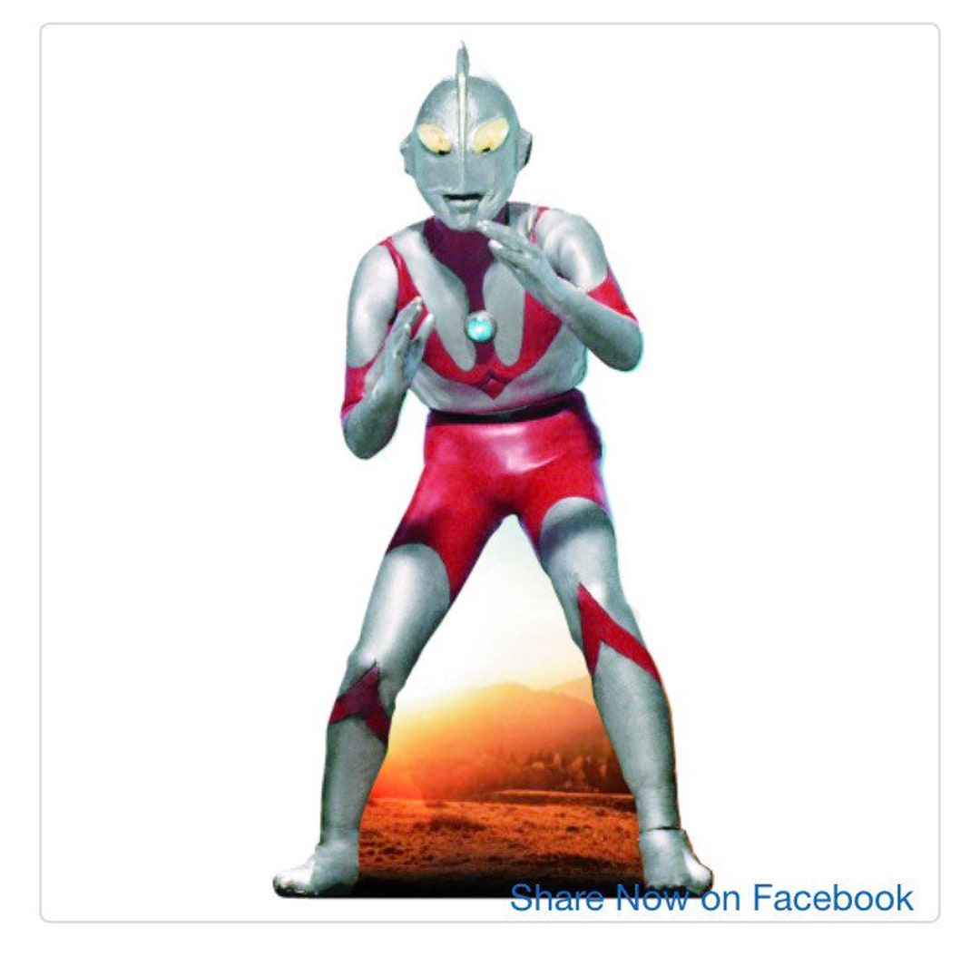 ULTRAMAN Life Sized Cardboard Cutout Free Ship - Etsy