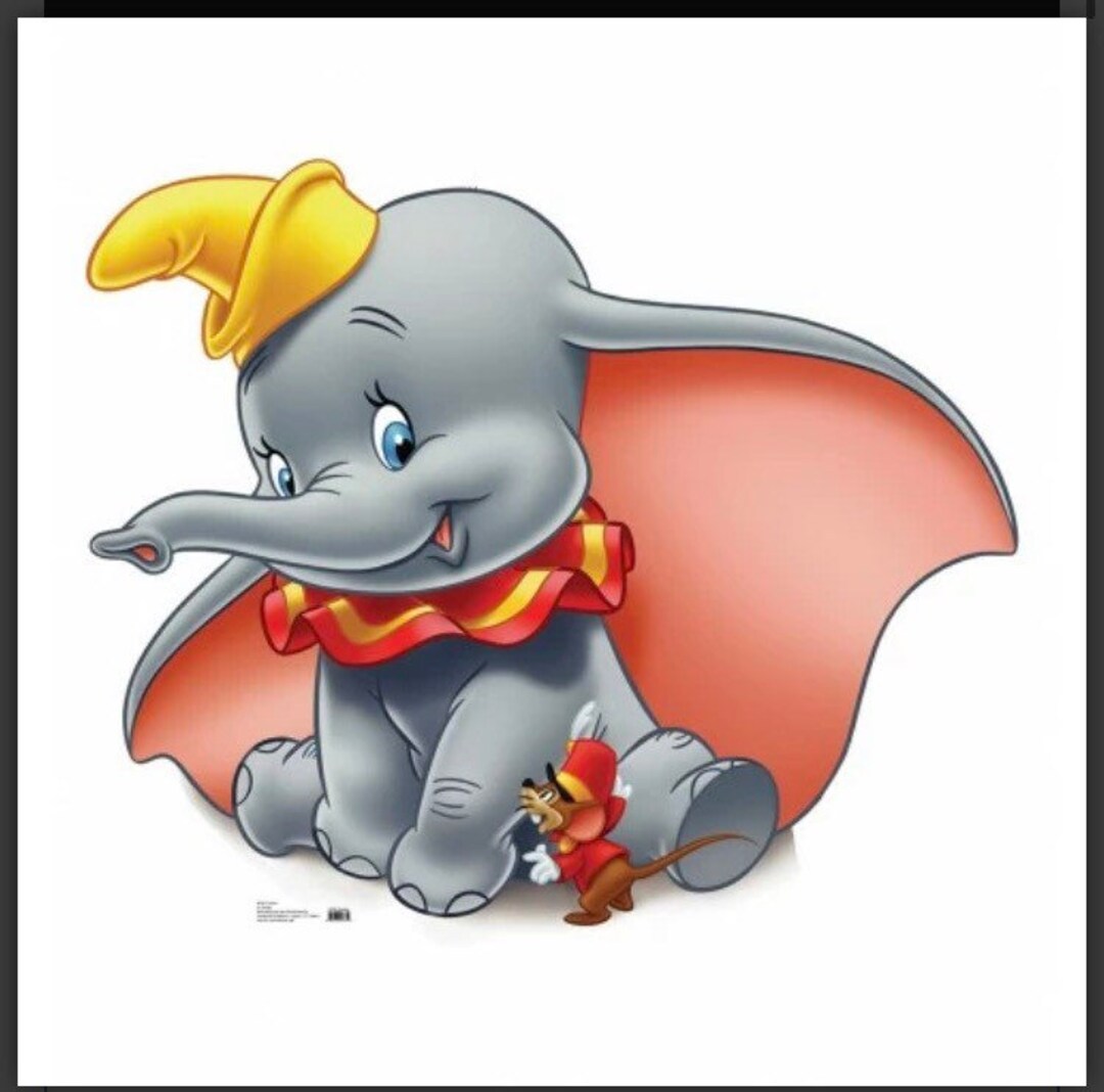 Dumbo Cardboard Cutout FREE SHIPPING - Etsy
