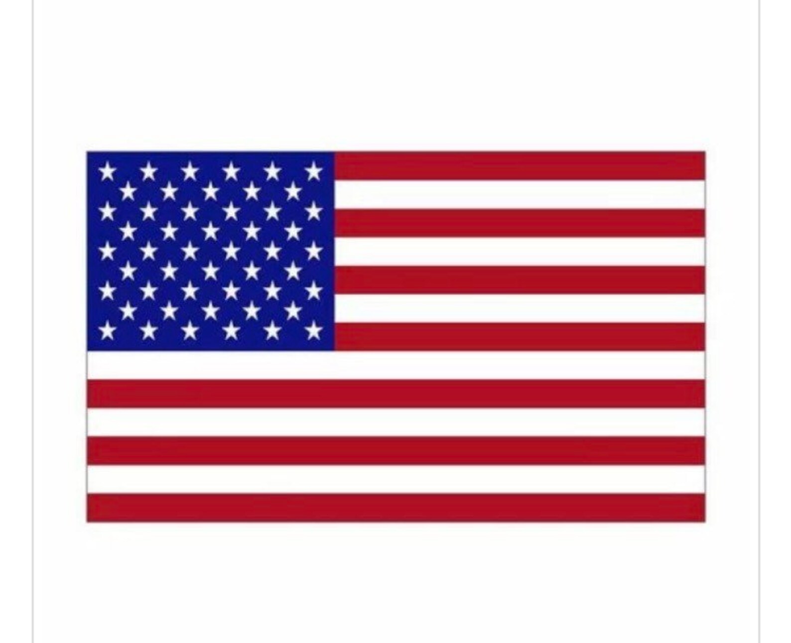 United States Flag Cardboard Cutout FREE SHIP - Etsy