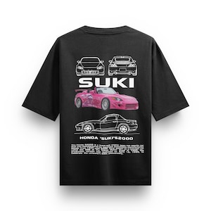 Suki Fast and Furious Oversize T-shirt Paul Walker and Suki Honda S2000 ...