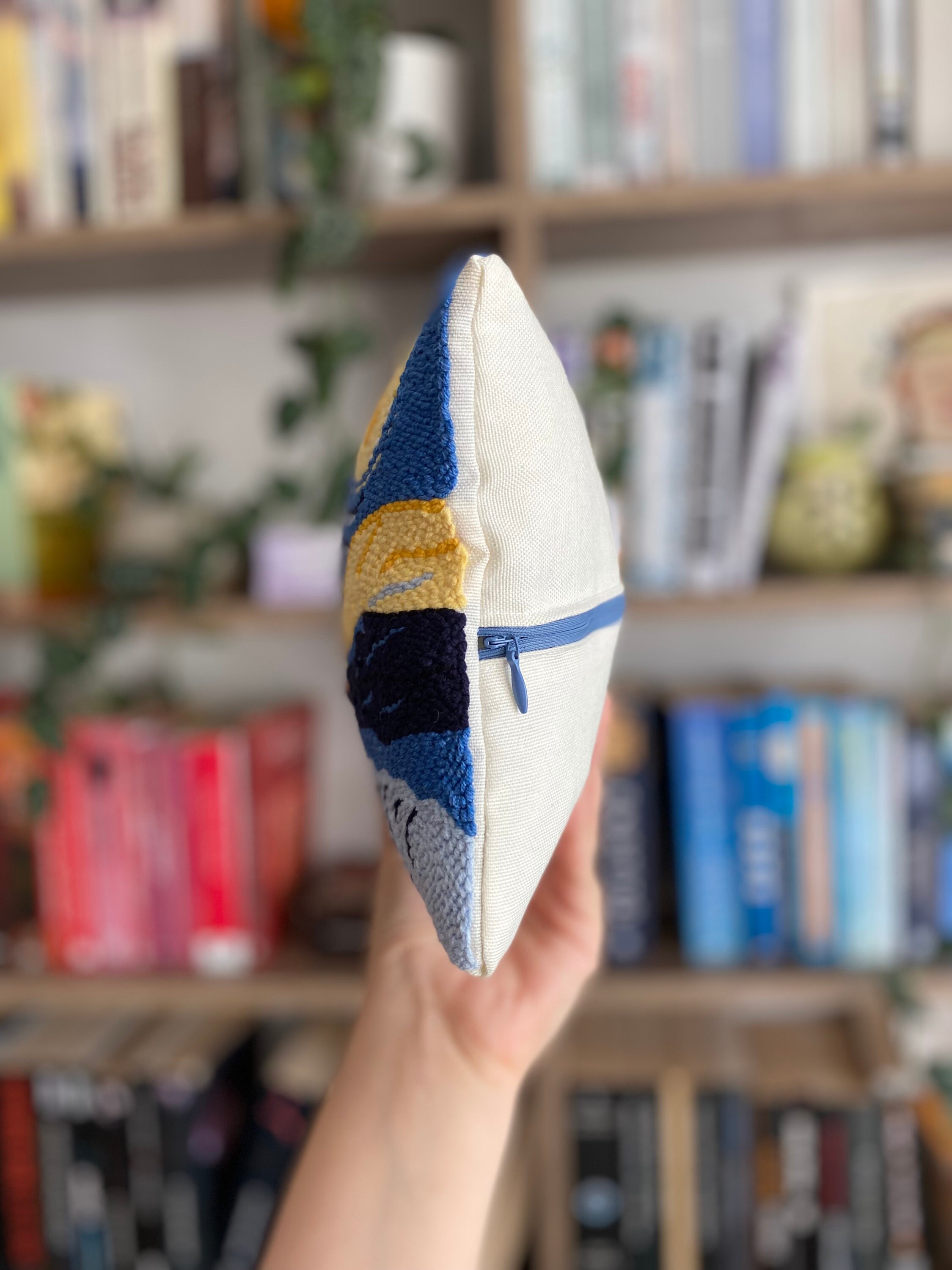 Starry Night Punch Pillow Handmade Home Decoration New Home - Etsy