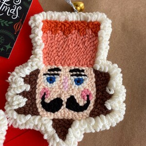 Punch Needle Christmas Nutcracker , Nutcracker Ornaments, Christmas Dwarf , Christmas Gift ...