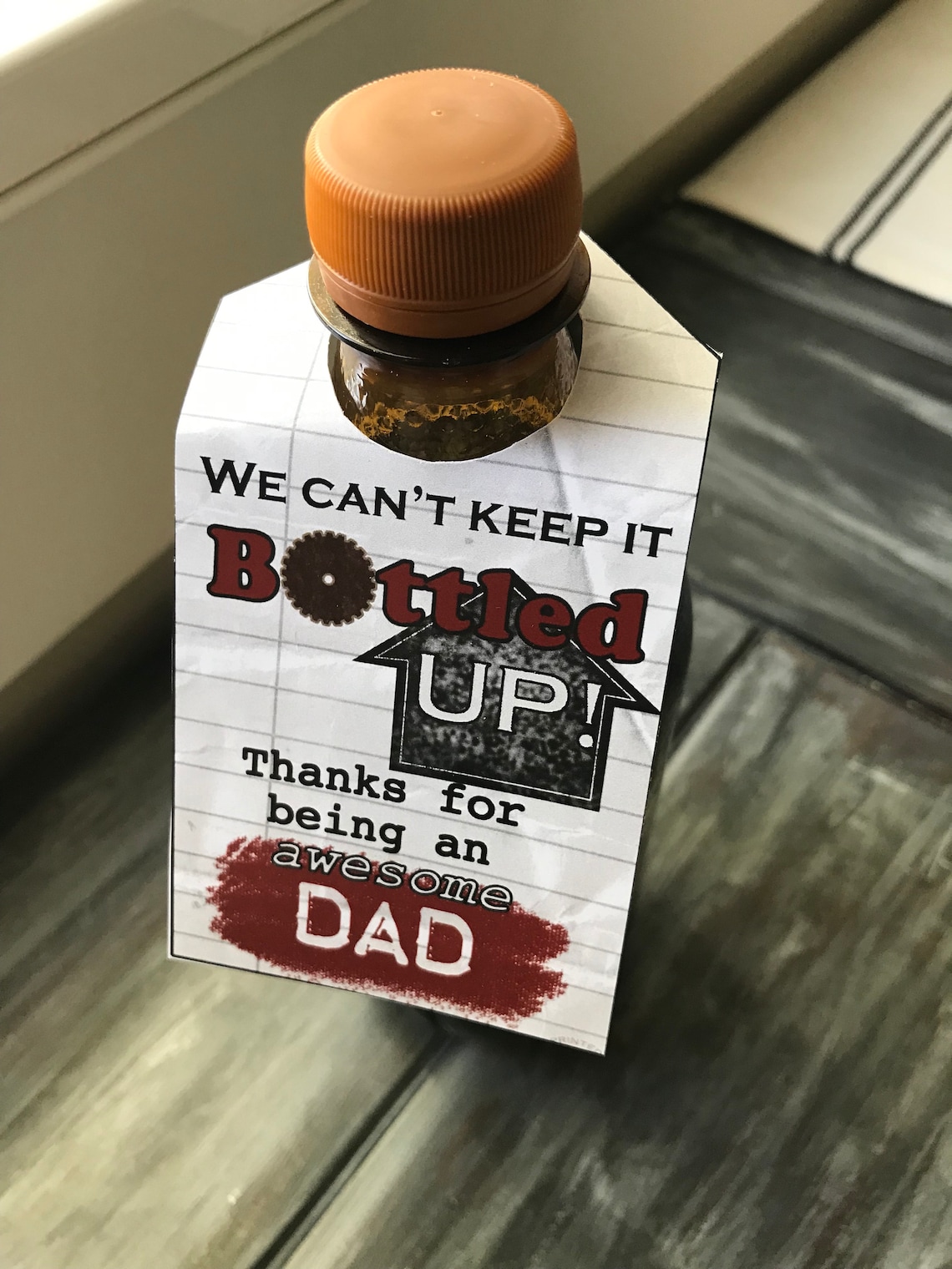 We Can't Keep It Bottled Up Thanks for Being an Awesome - Etsy