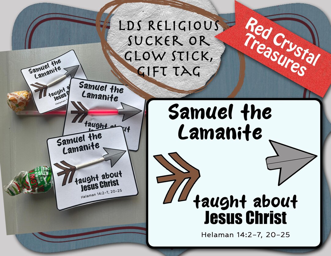 Samuel the Lamanite Taught About Jesus Christ, LDS Religious Arrow Gift ...
